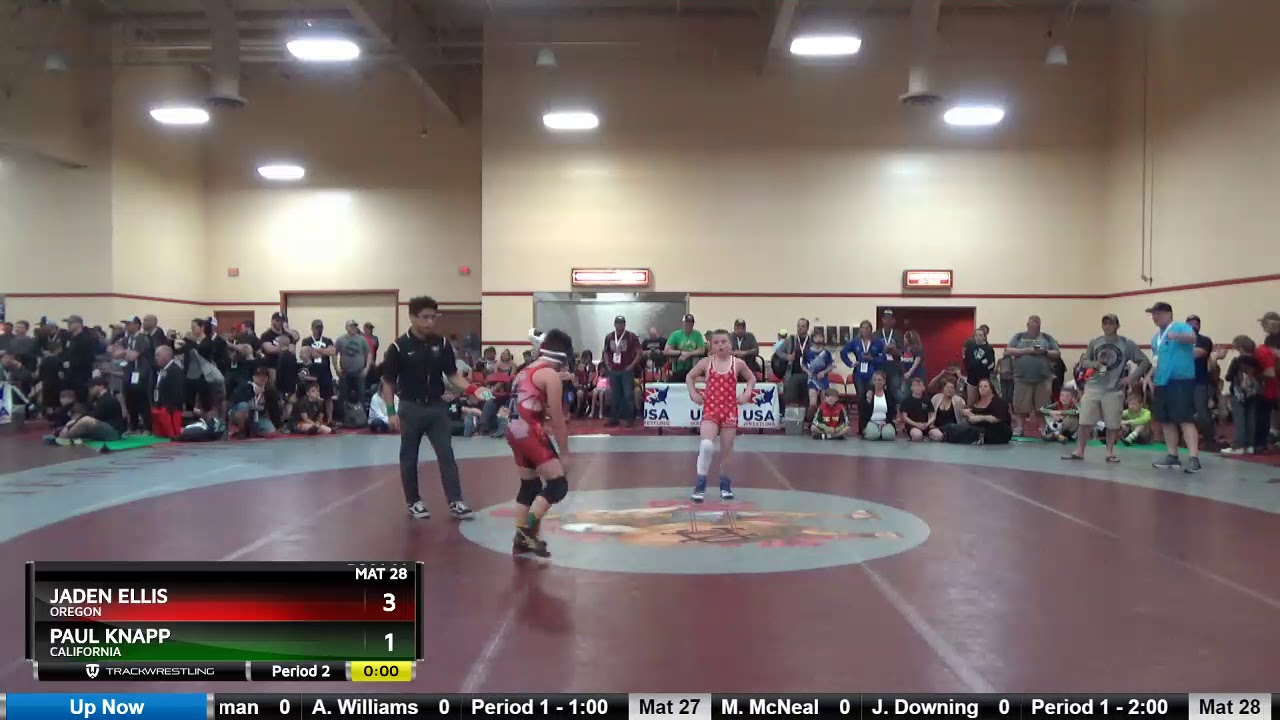 NOV 85-91 Jaden Ellis Oregon Vs Paul Knapp California - YouTube