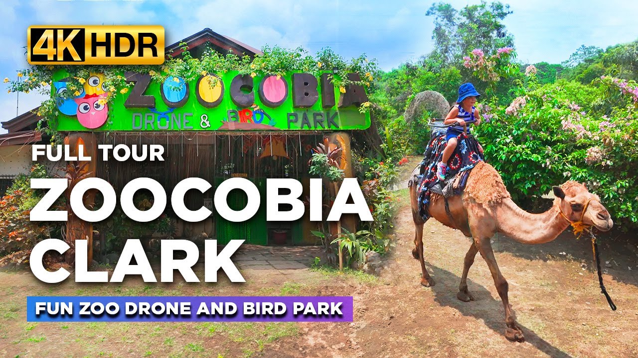 Full Tour of ZOOCOBIA CLARK Pampanga | FUN ZOO Activities and Bird Park ...