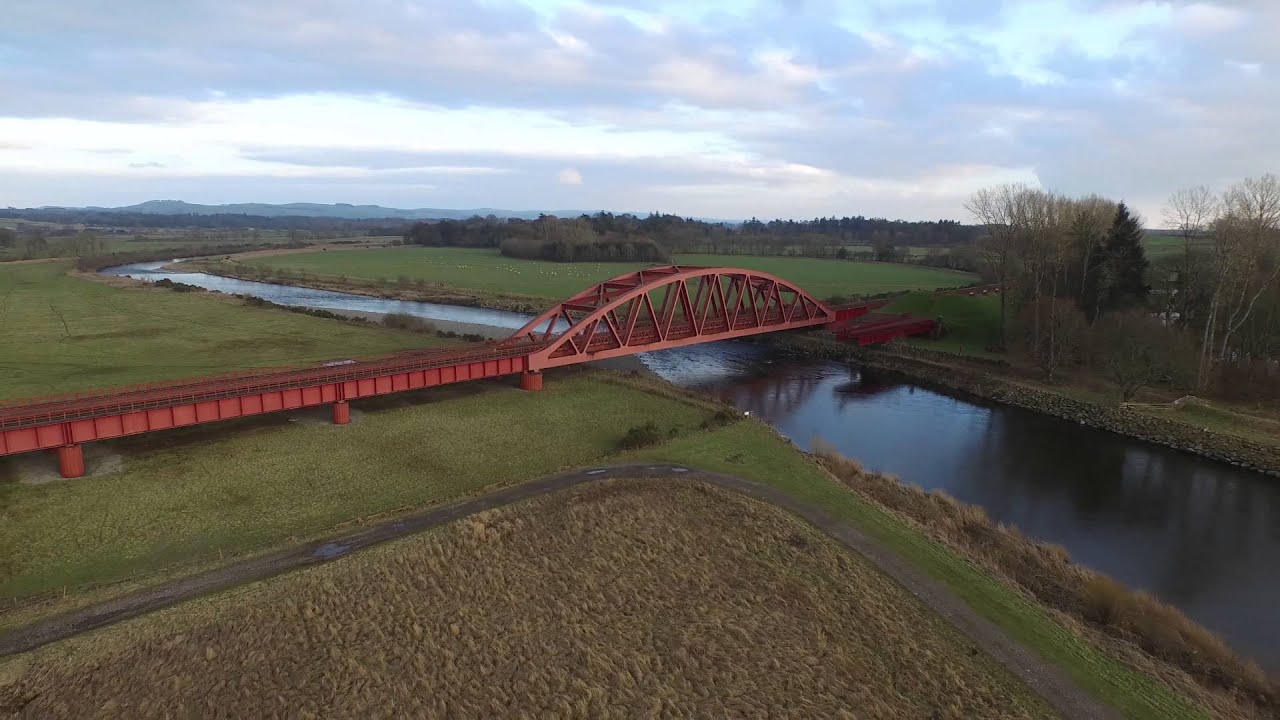 Portrack Viaduct DJI Inspire 1 4K - YouTube