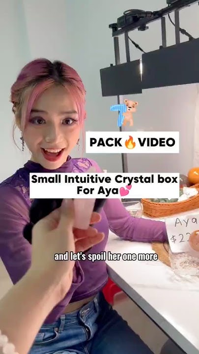 Thank you for new support from Aya.Here is the packing video#crystals# #crystalshop# ...