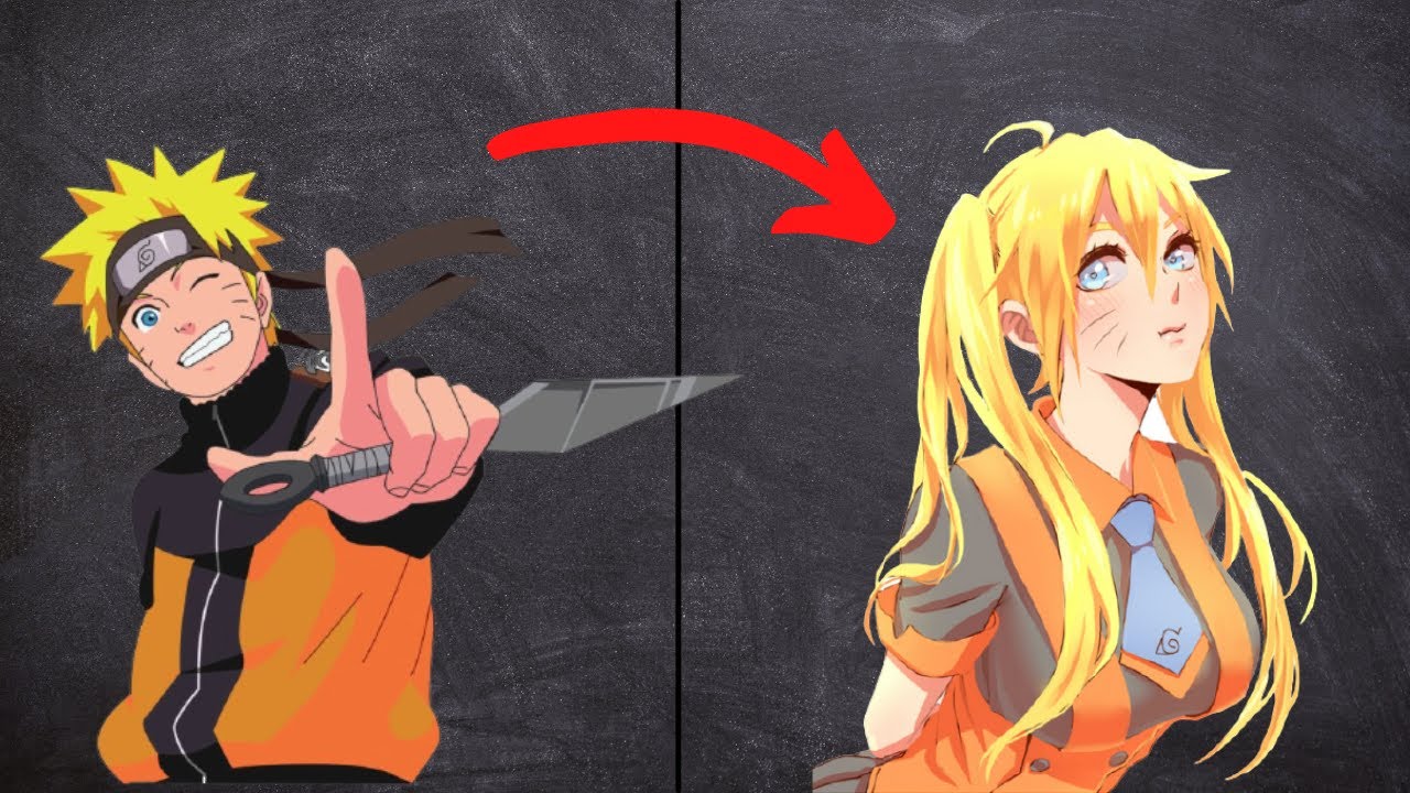 Naruto Characters Gender Swap - YouTube