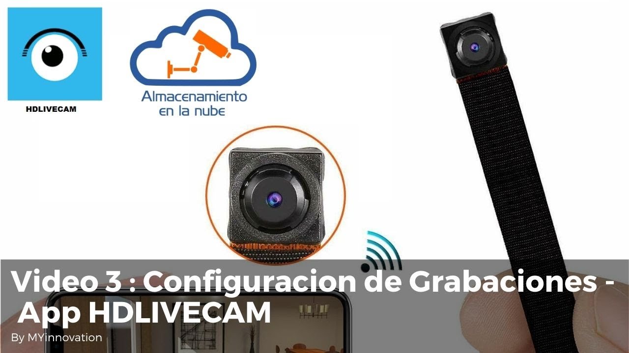 Video 3 Configuracion de Grabaciones App HDLIVECAM - YouTube