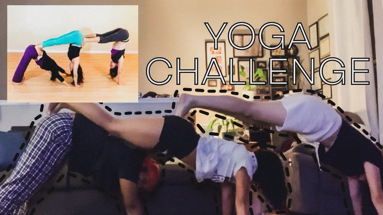 YOGA CHALLENGE| MAYA & JADA - YouTube