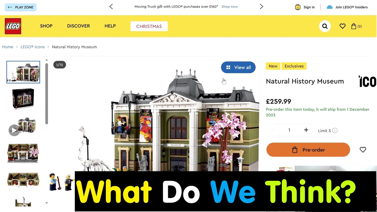 Official Lego Images | Natural History Museum Lego Set 10326 | Brand ...
