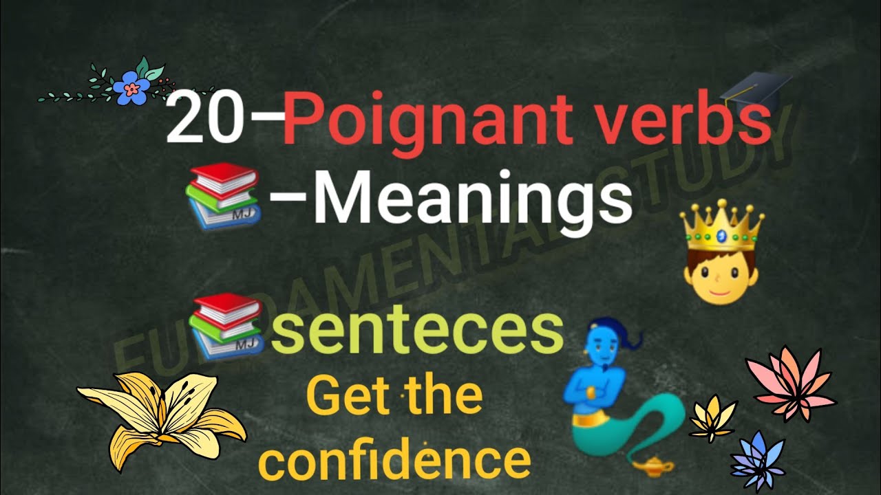 20 most vital verbs for all beginners👨‍🏫👍😇sure benefit - YouTube