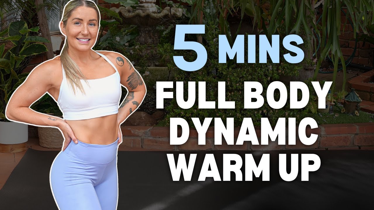 5 Min Dynamic WARM UP with mobility // MUSIC | No Talking - YouTube
