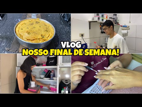 TORTA DE FRANGO PARA O JANTAR + ORGANIZEI O ARMÁRIO! 