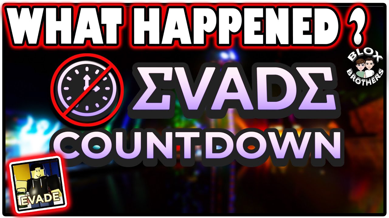WHAT HAPPENED ?! Evade Responds ! / HALLOWEEN UPDATE & COUNTDOWN ...