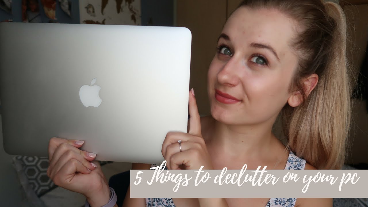 5 THINGS TO DECLUTTER ON YOUR PC // DIGITAL DECLUTTER ...