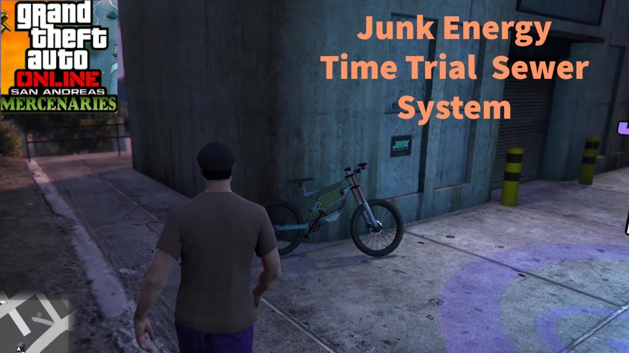 Junk Energy Time Trial Sewer System GTA Online plus reward in video ...