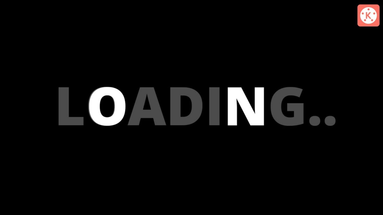 Loading Text Animation Tutorial || Text Animation In Kinemaster - YouTube