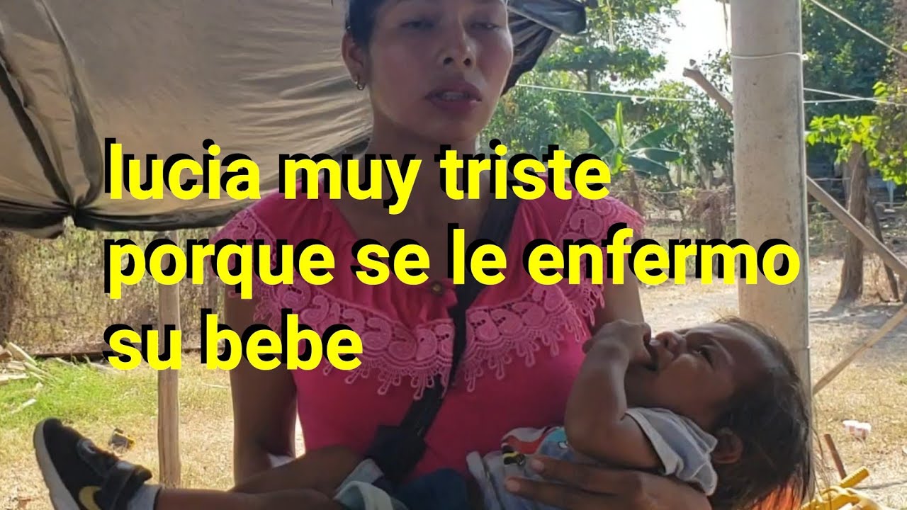 por necesidad lucia vende una gallina para sacar de emergencia asu bebe ...