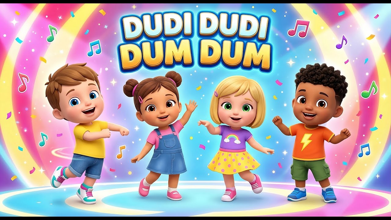 Dance Party with Dudi Dudi Dam Dam for Kids! - YouTube