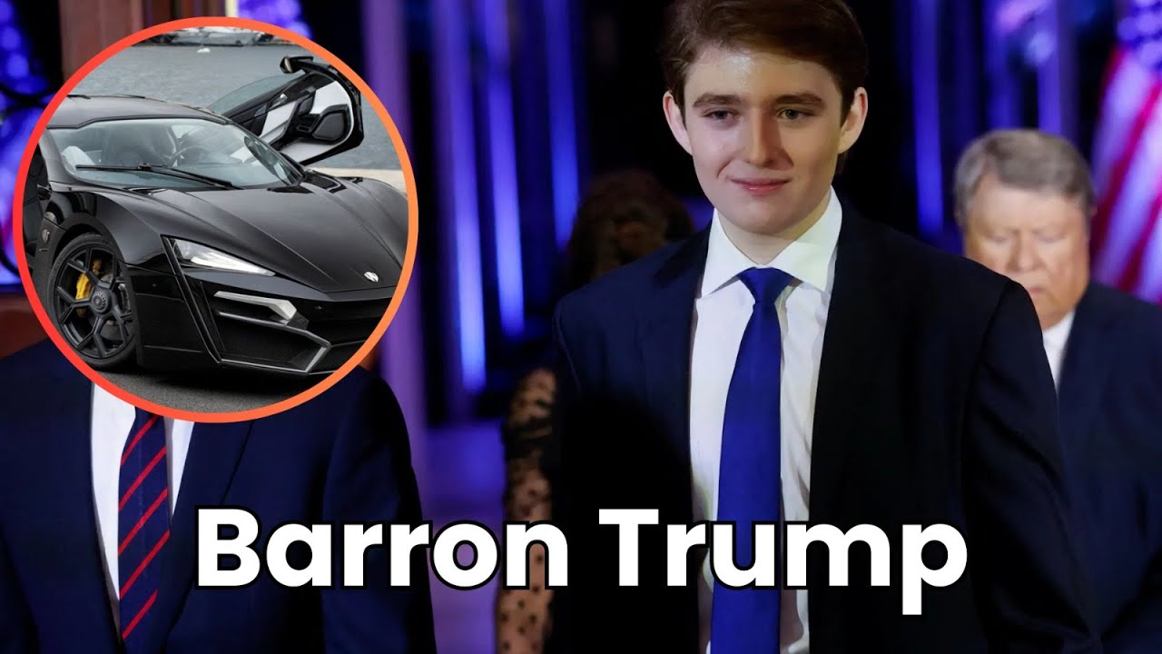 Barron's Car Cost Him Millions, And This Is What It Looks Like - YouTube