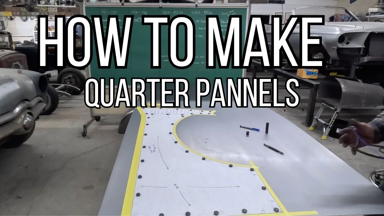 Make A Model A Sedan Quarter Panel From Scratch? Sure Why Not! - YouTube