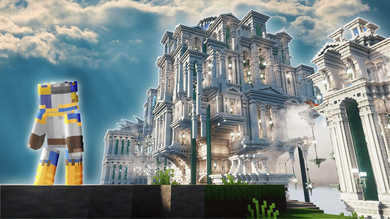 Exploring Minecraft's Colossal Monuments - YouTube
