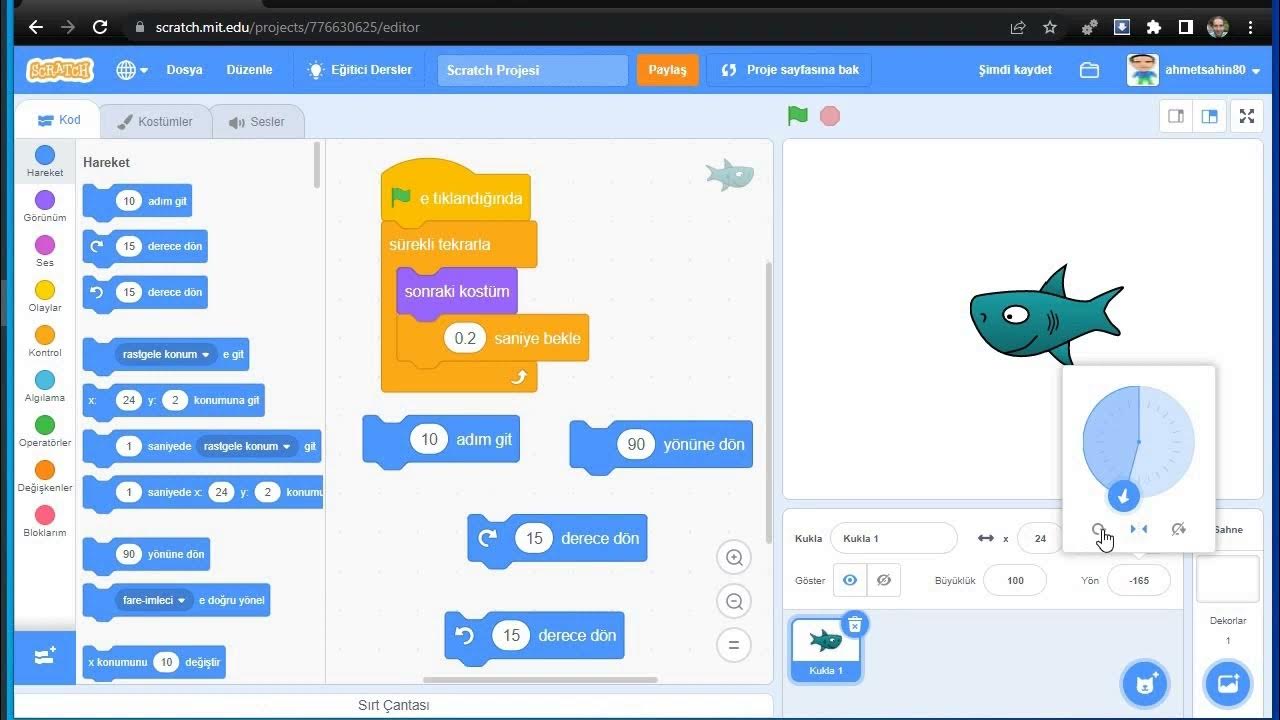 3. Ders Kuklayı sürekli hareket ettir - YouTube