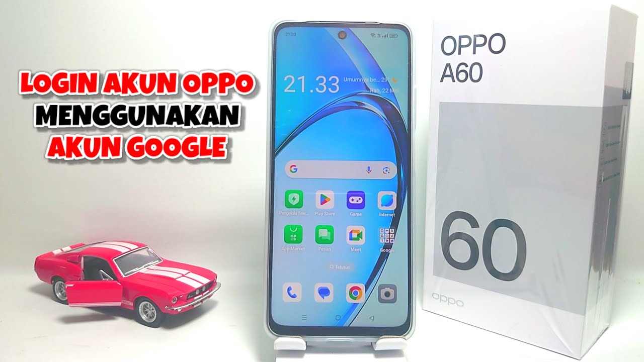 Cara Login Akun Oppo Menggunakan Akun Google Di HP Oppo - YouTube