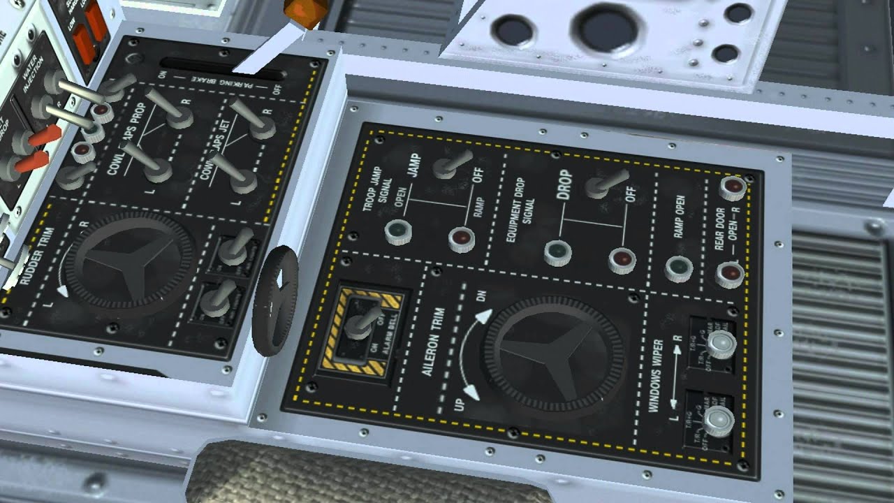 Fairchild c-123 in FS 2004 FULL 1080p "HD" - YouTube