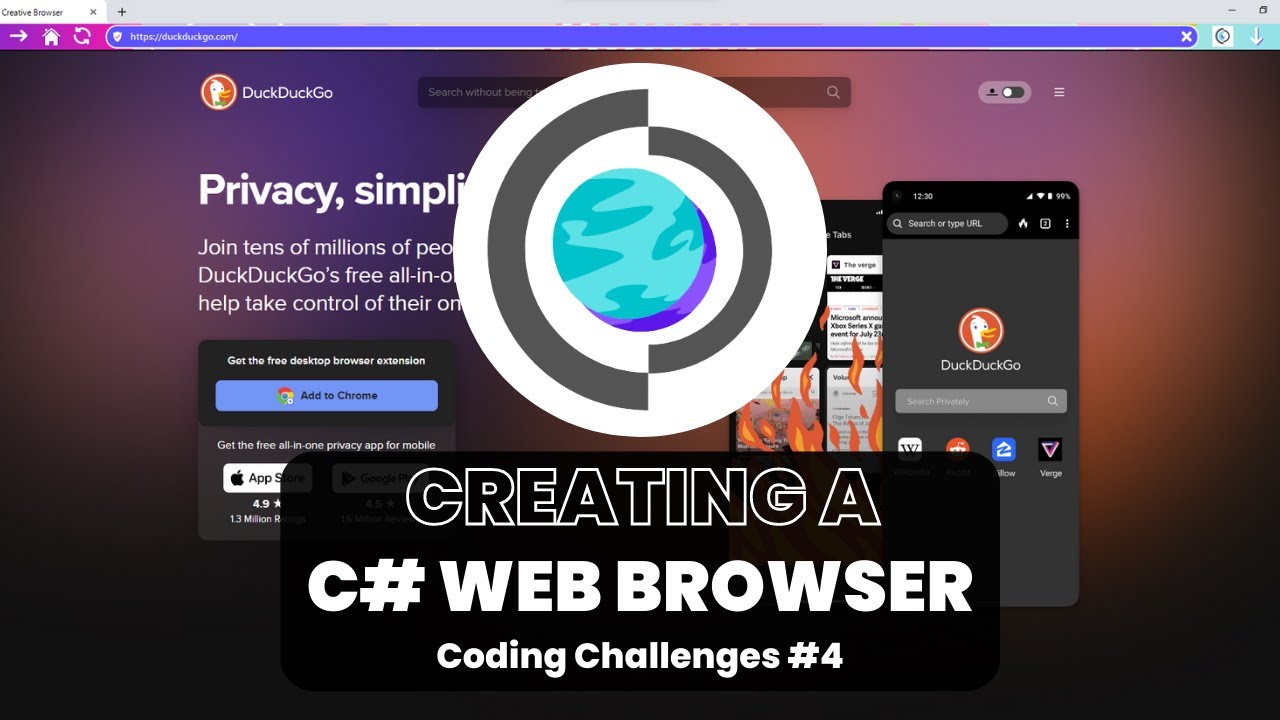 Creating A Web Browser Using C And Winforms Coding Challenges 4 0921