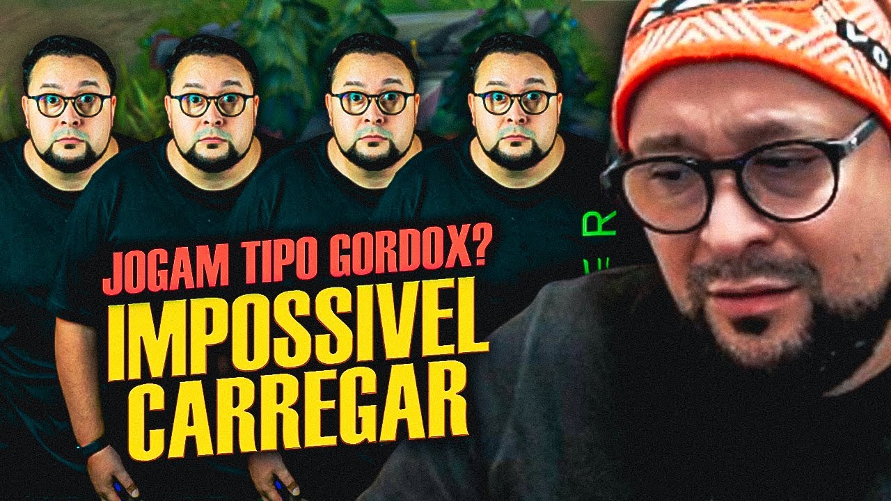 ERA COMO SE TIVESSE +4 GORDOX NO TIME... IMPOSSÍVEL CARREGAR | League ...