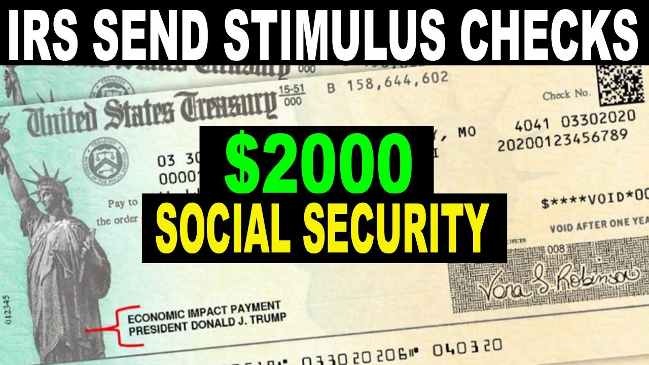 $2000 MUCH AWAITED STIMULUS CHECK FINALLY ARRIVES DEPOSITING TOMORROW ...