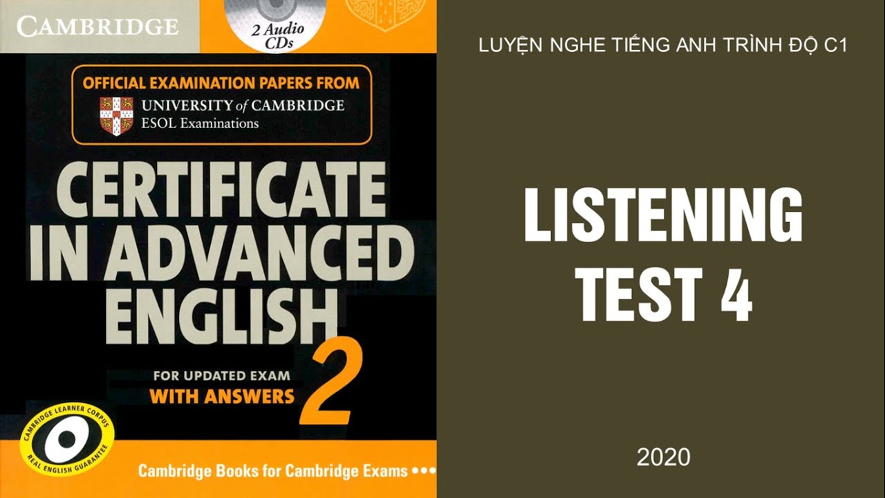 CAE 2 - TEST 4 - YouTube