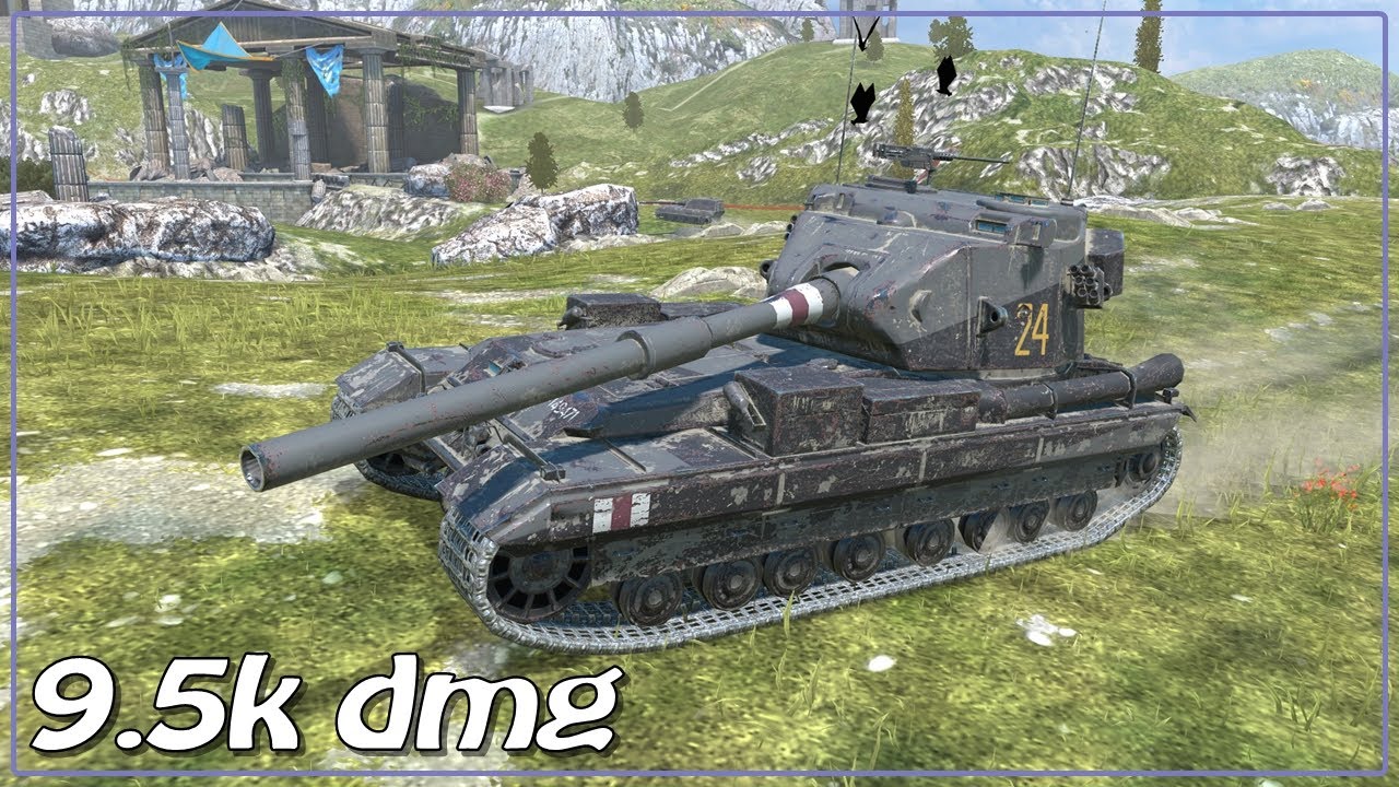 FV215b 183 Hammer • 4 frags • 9.5k dmg • WoT Blitz - YouTube