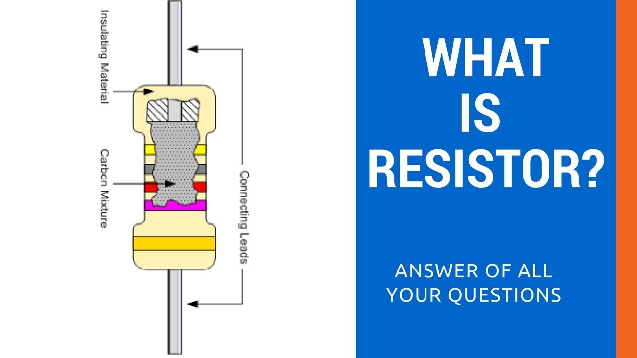 What is resistor- electronics #1 - YouTube