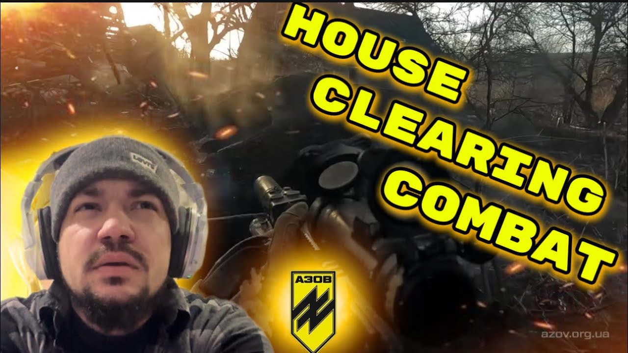 House Clearing Combat footage with Azov - YouTube