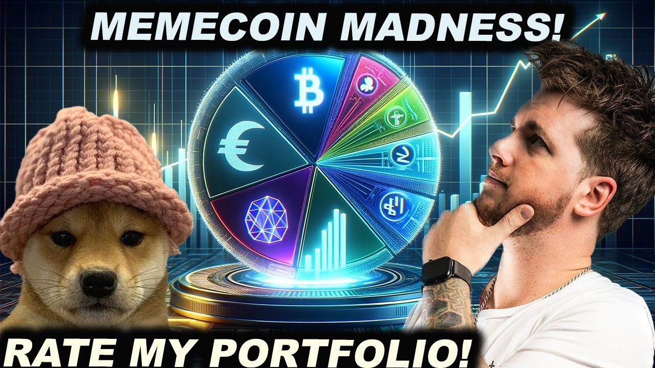 MEMECOIN MADNESS! (Charts + News + Rate My Portfolio) - YouTube