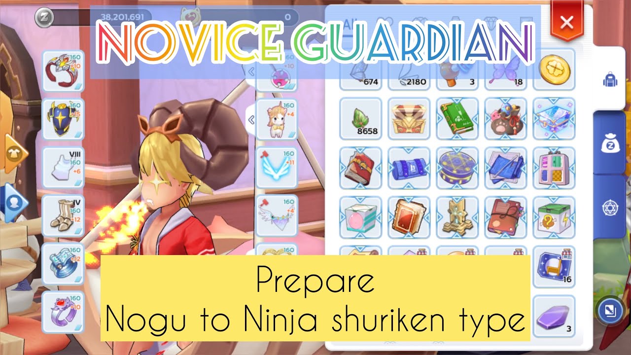 NoGu (Novice Guardian) PVE BUILD l Ragnarok Mobile Eternal Love - YouTube