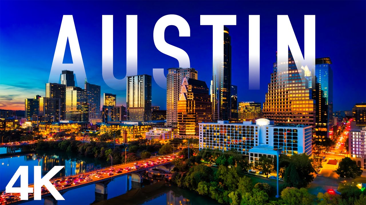 3 Hours Flying Over Austin 4K | Aerial Views of the Texas Capital’s ...