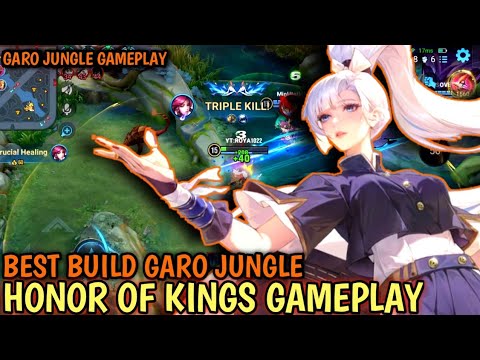 Garo Jungle Build | Garo Skin Jujutsu Kaisen Gameplay - Honor Of Kings ...