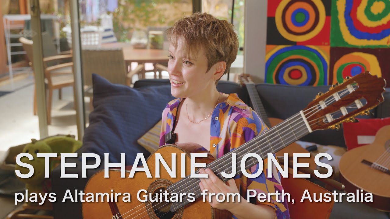 Stephanie Jones plays Altamira Guitars from Perth, Western Australia ...