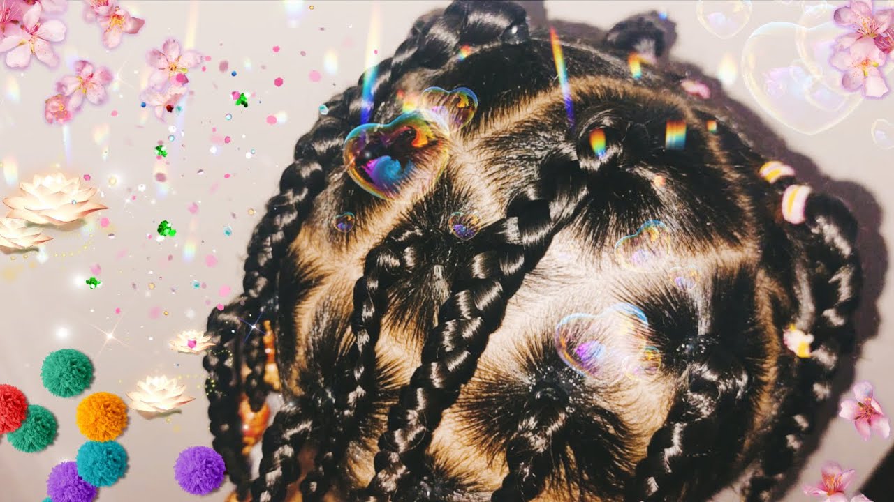 Adorable 3-Year-Old Girl's Perfect Hair Braid Tutorial - YouTube