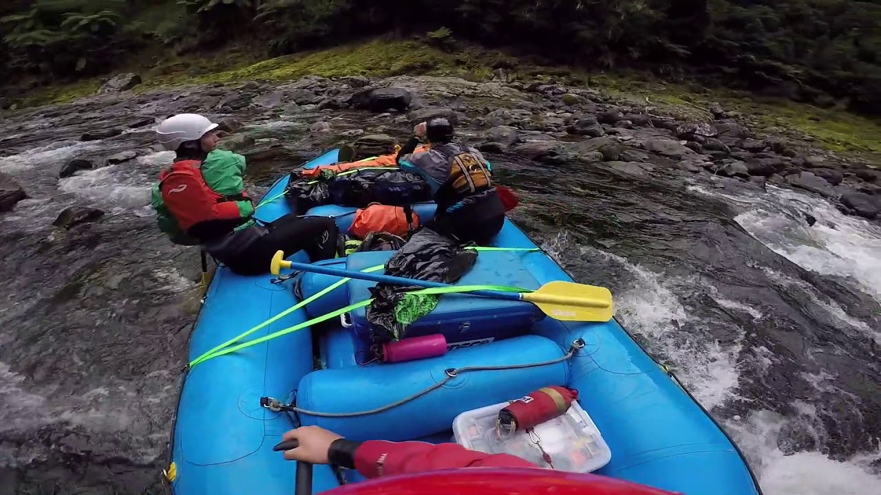 Rafting/ deer and pig hunting the Motu River (day 2) - YouTube