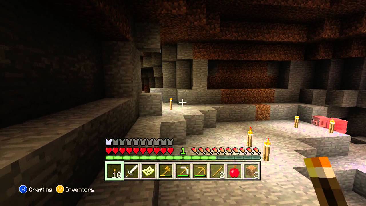 Kids Minecraft Video, Austin Mining, Ore Diamonds, Gold, Armour - YouTube