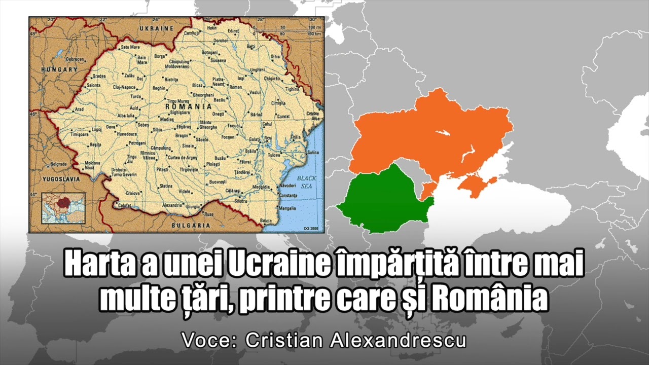 Harta Unei Ucraine Impartita Intre Mai Multe Tari, Printre Care Si ...