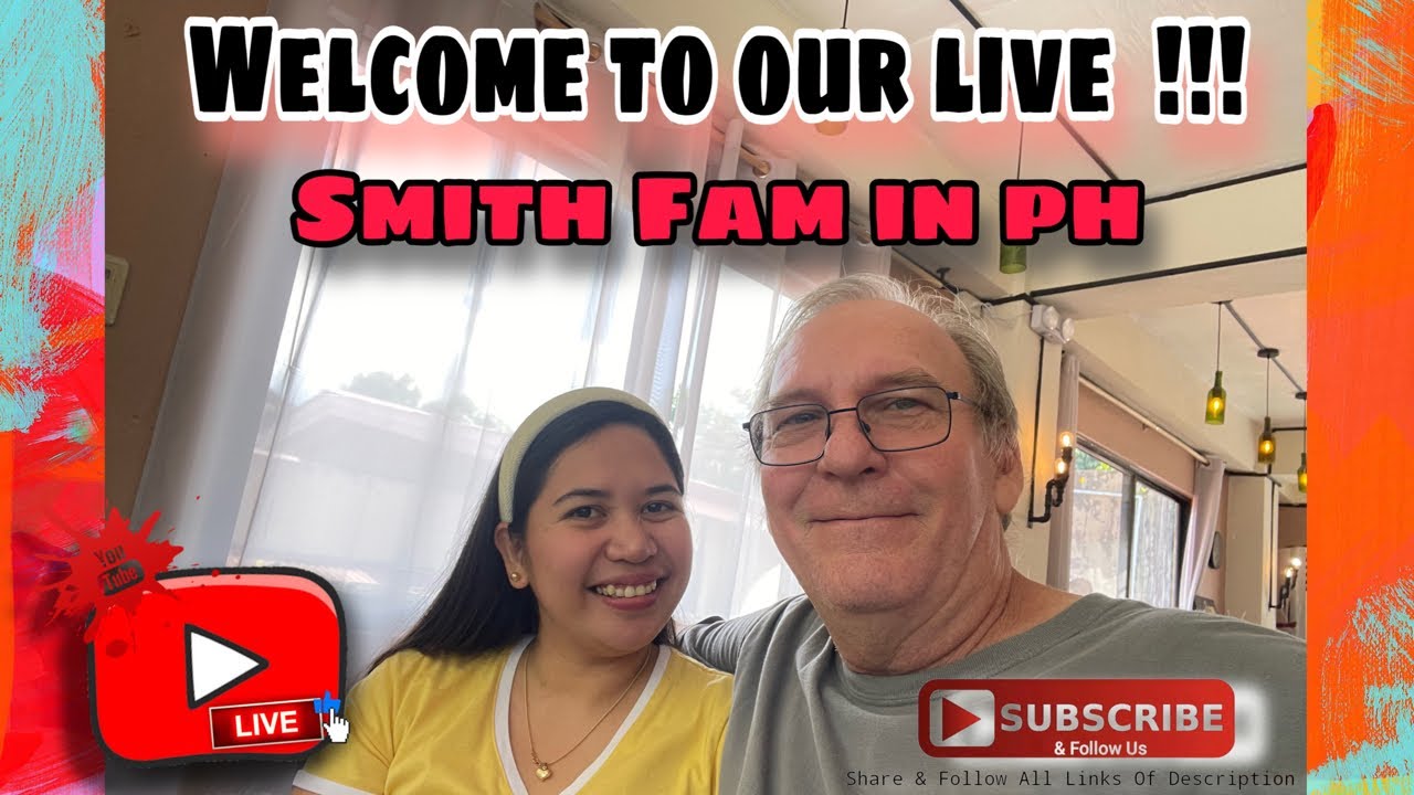 Smith Fam in Ph is live! - YouTube