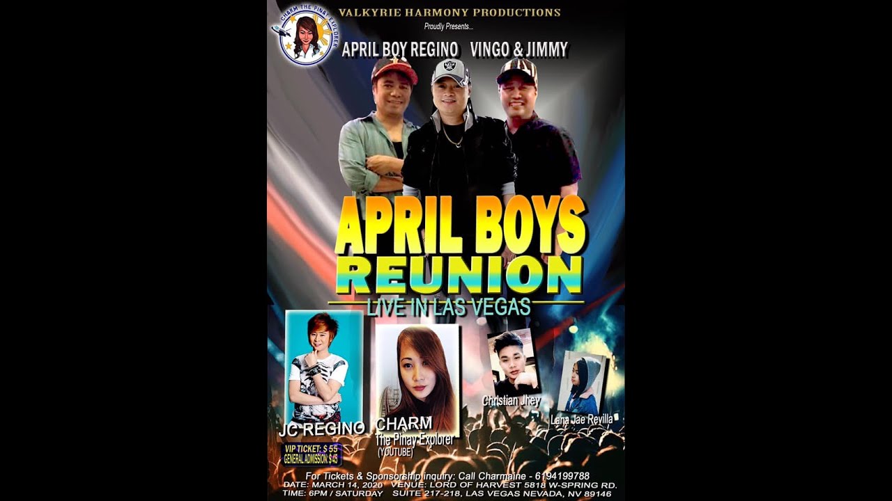 The April Boys reunion in Las Vegas - YouTube