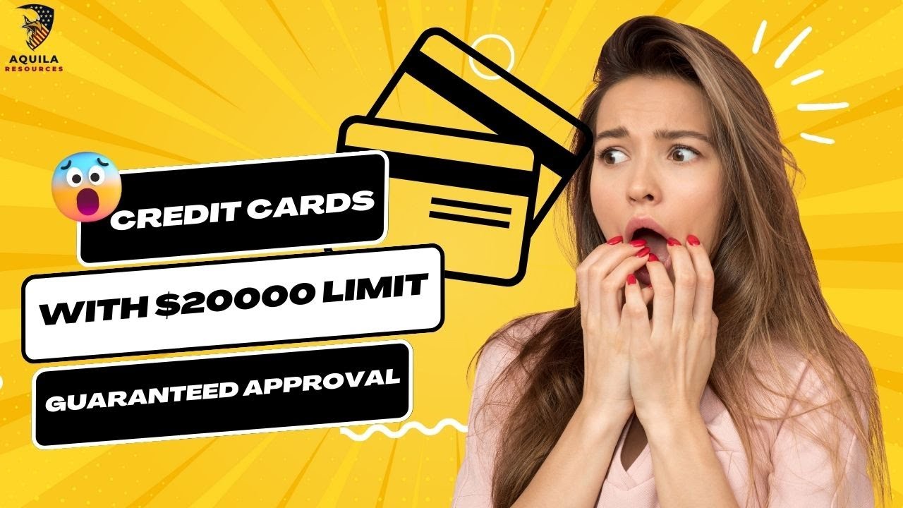 Credit Cards with $20000 Limit Guaranteed Approval #CreditCards # ...