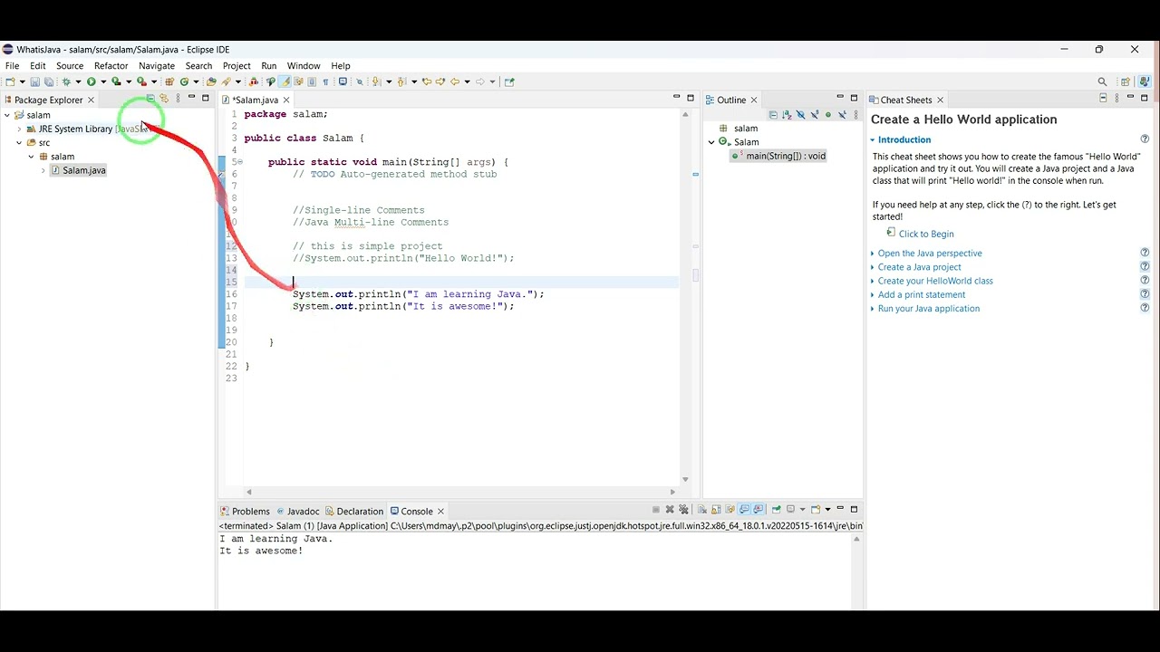 3 How To Use Comments In The Java Program Java Program In Pashto 3142