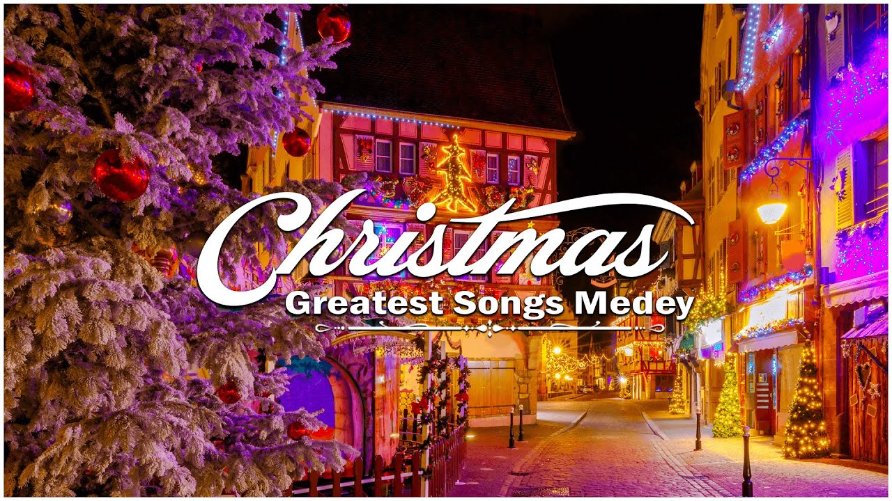 Christmas Songs Medley 🎅🏼Top English Christmas Songs Playlist 🎄 ...