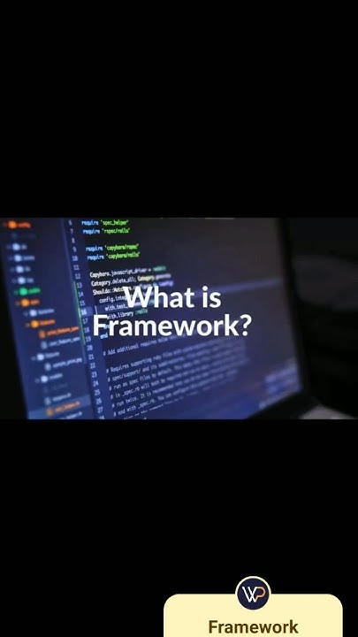 What is Framework??? | Programming| #framework #programming #python # ...