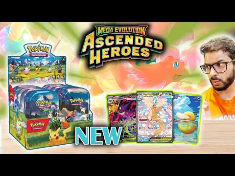 Are Tins BETTER than ETBs? 🛡️ Ascended Heroes Tin Display Unboxing