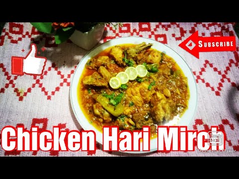 Chicken hari mirch recipe by kitchen with huma Parveen - YouTube