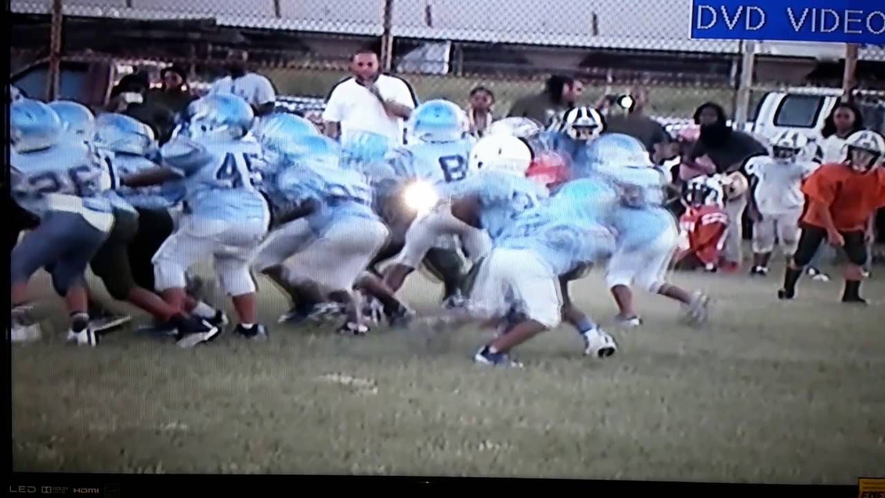 Landon#7&Tylan Johnson/All While&Orange-S.B.R. Jags ScrimageVs.S.B.R ...