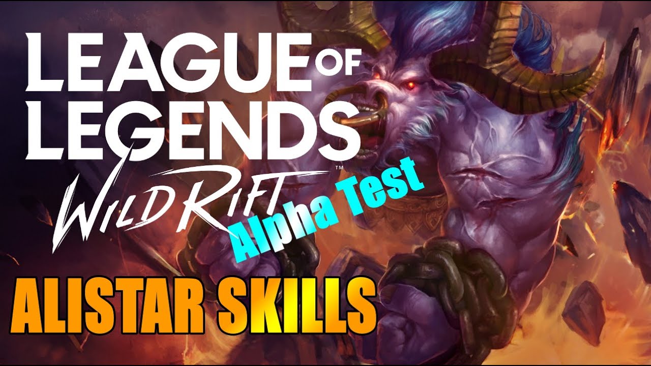 LEAGUE OF LEGENDS: WILD RIFT | LOL MOBILE | ALISTAR THE MINOTAUR ...