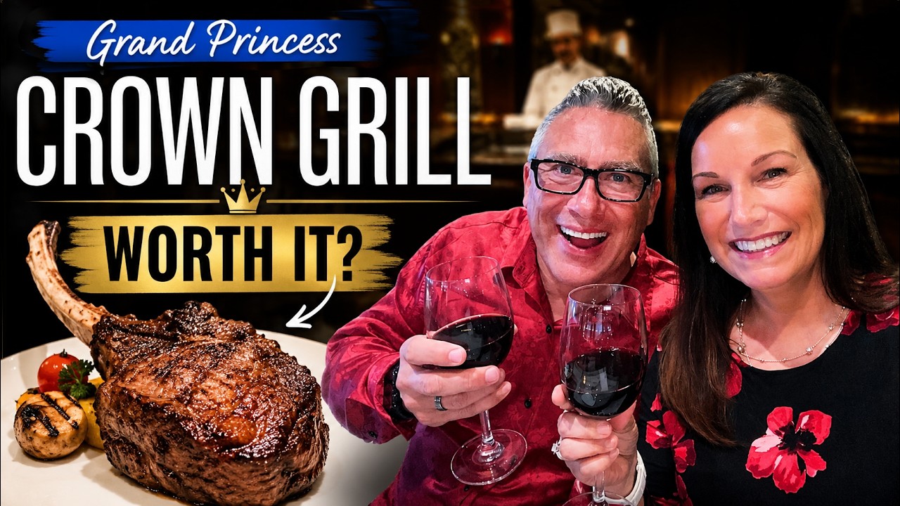 Ultimate Steakhouse Experience at Crown Grill - Grand Princess Fine ...